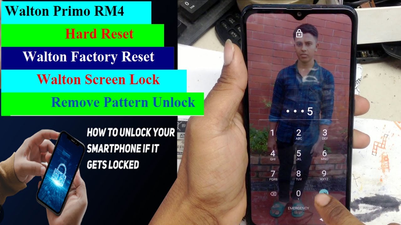 Walton Primo RM4 Hard Reset | Walton Factory Reset | Walton Screen Lock ...