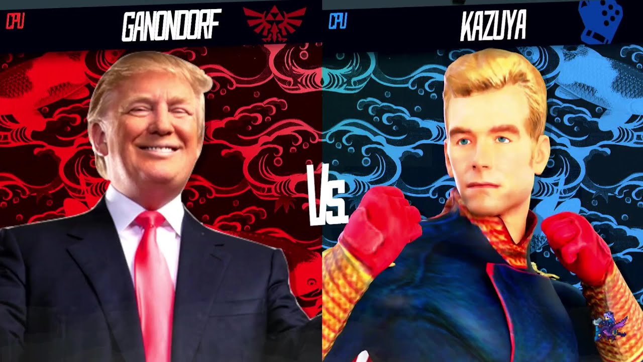 Trump Vs Homelander - Super Smash Bros Mods - YouTube