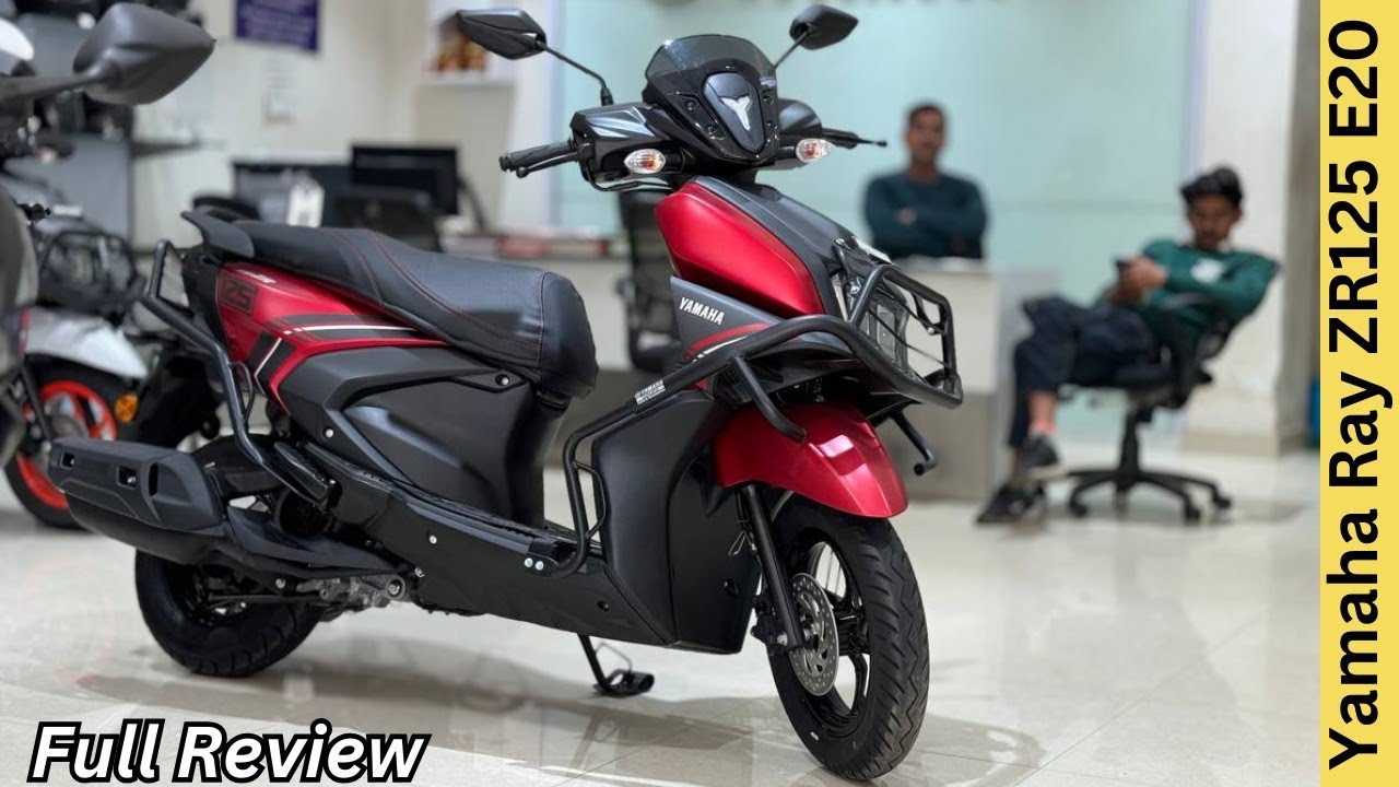 2024 Yamaha Ray ZR125 Smart Hybrid Full Detailed Review ♥️ Price ...