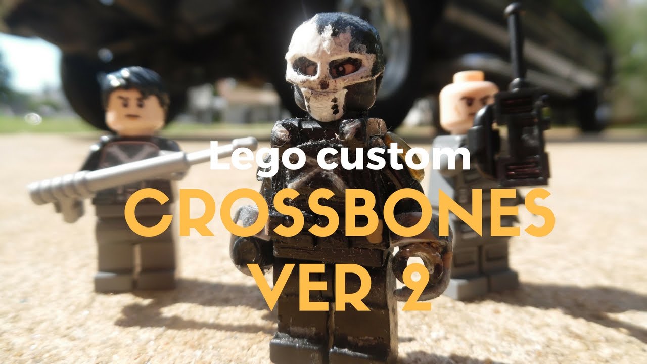 Lego custom civil war crossbones ver 2 - YouTube