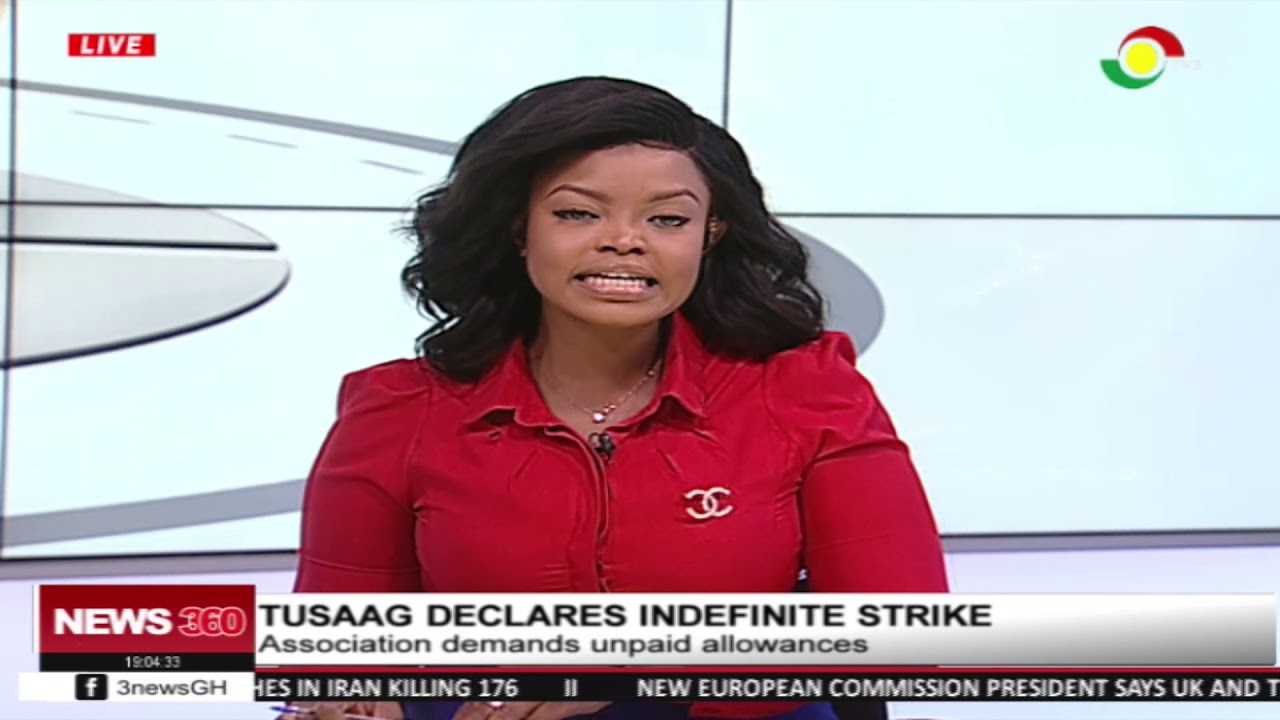 TUSAAG joins TUTAG in strike over unpaid allowances - YouTube