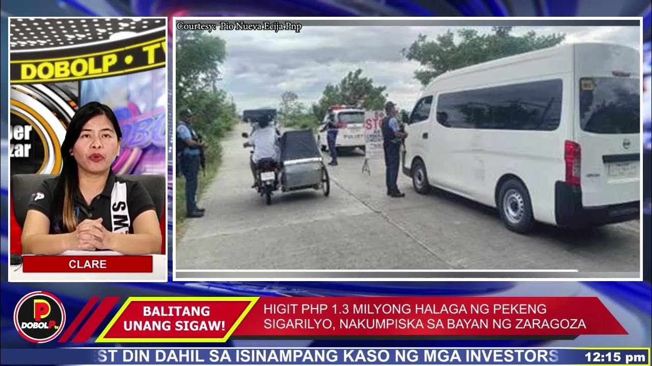 HIGIT PHP 1 3 MILYONG HALAGA NG PEKENG SIGARILYO, NAKUMPISKA SA BAYAN NG ZARAGOZA | TV48 STATION ...
