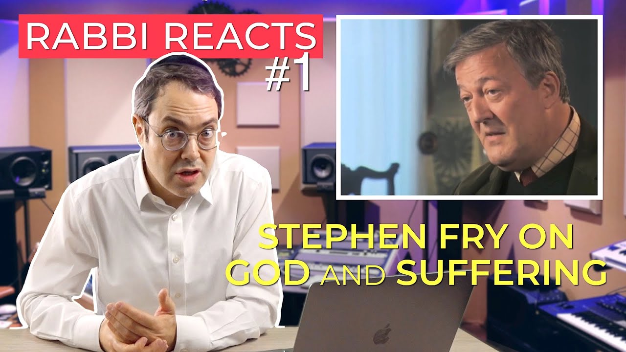 *Rabbi* REACTS to ATHEIST Arguments | EP1: Stephen Fry | Rabbi Rowe ...