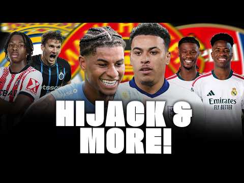 🚨💣 HIJACK HAPPENING! RASHFORD DECISION! ARSENAL: THREE MOVES! VINI JR AND CAMAVINGA…