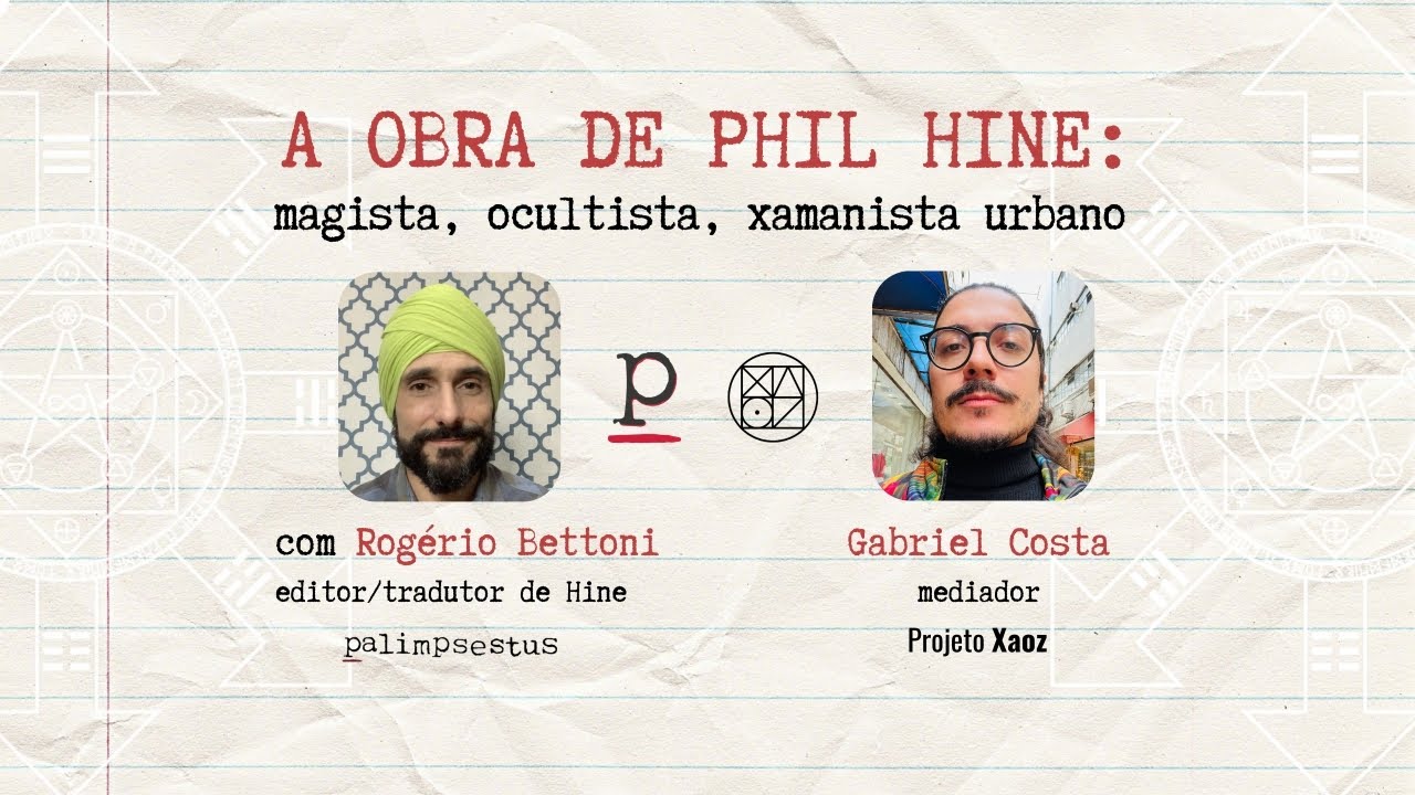 A obra de Phil Hine: magista, ocultista, xamanista urbano #philhine # ...
