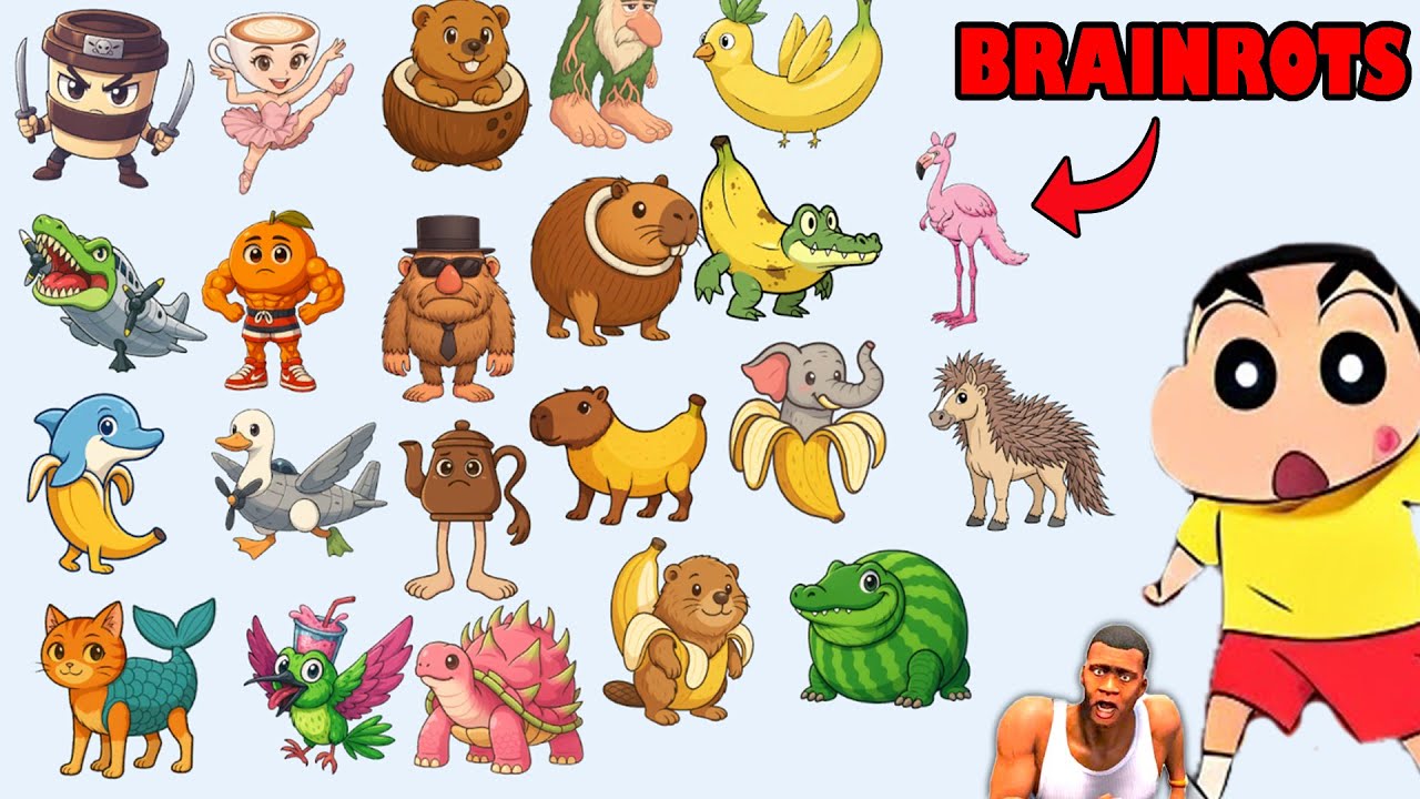 MERGE ALL BRAINROTS in INFINITE BRAINROT CRAFT with SHINCHAN and CHOP ...