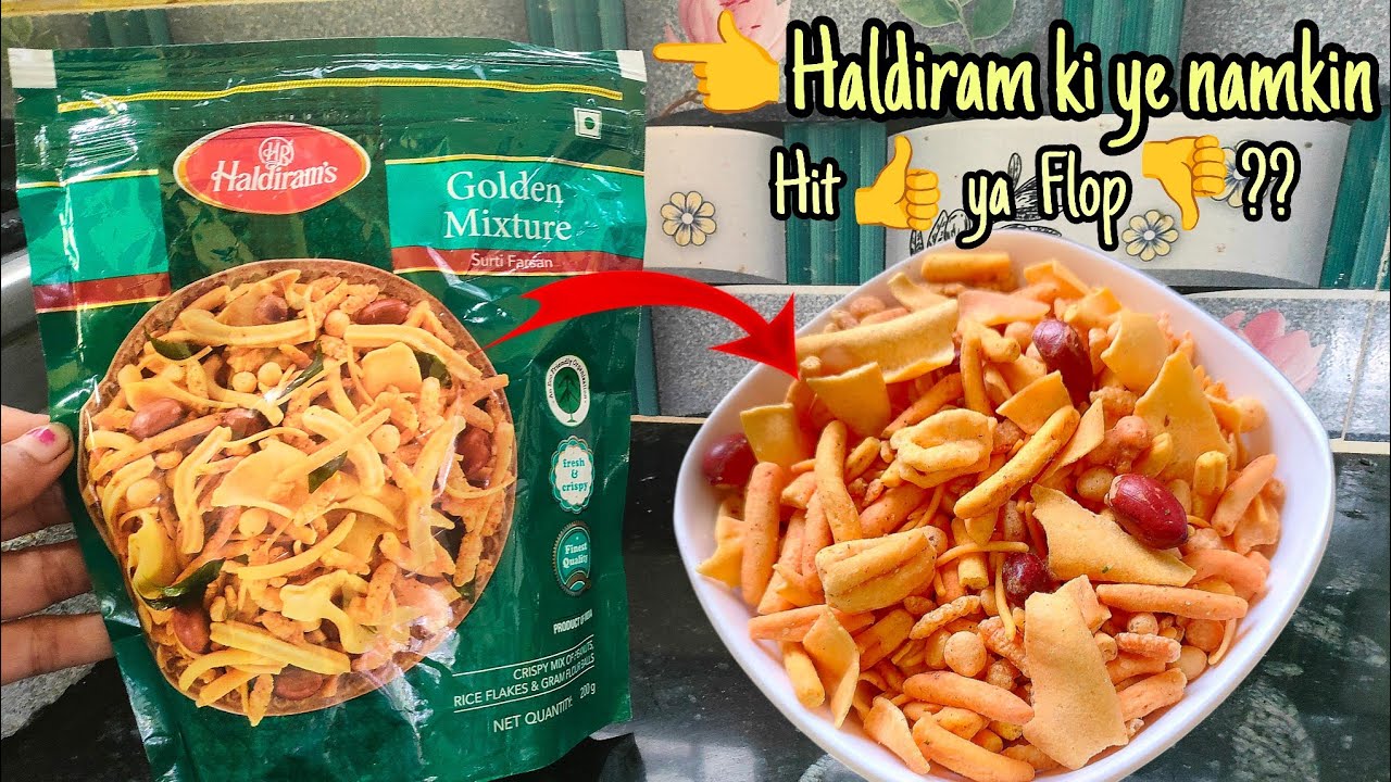 First Bite Review: Haldiram’s Golden Mixture – Hit or Miss? Snack ...