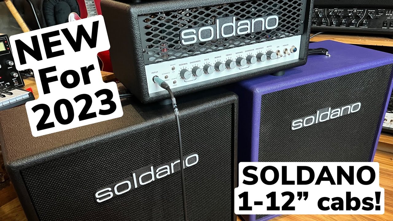 SOLDANO 1-12" CABS - NEW FOR 2023 - YouTube