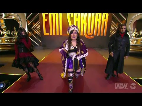 Emi Sakura Entrance on Rampage: AEW Rampage, Jan. 27, 2023 - YouTube
