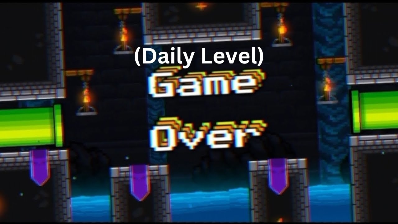 Geometry Dash: Game Over by Seannnn (Daily Level) - YouTube