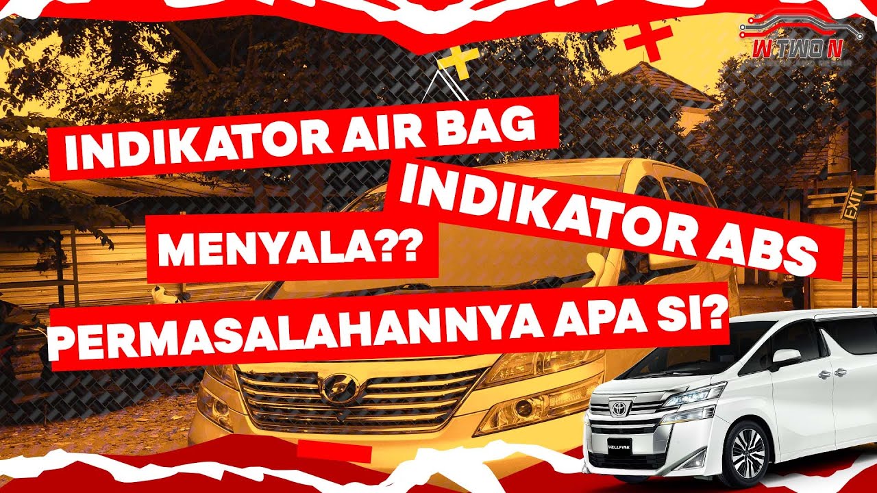 SOLUSI INDIKATOR ABS, AIR BAG, MENAYALA PADA MOBIL ALPHARD VELLFIRE || SERVICE ABS ALPHARD ...