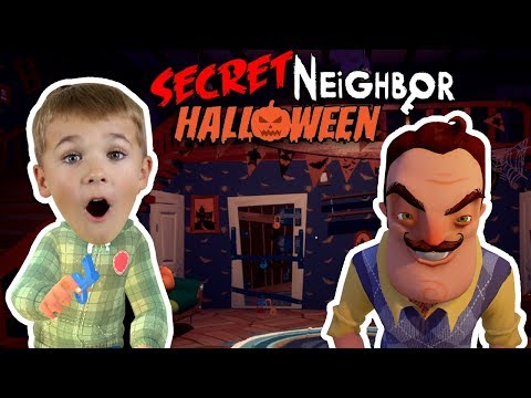 SECRET NEIGHBOR HALLOWEEN HIDE-N-SEEK 🎃 BLOX4FUN SQUAD HELLO NEIGHBOR MULTIPLAYER