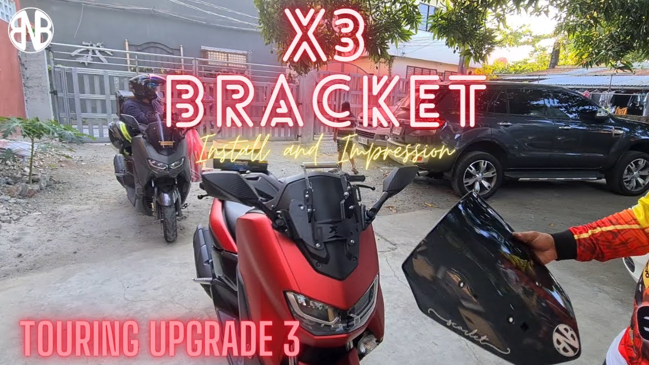 Touring Upgrade 3 | X3 Bracket and Nemo Short Stem for NMAX 2020 ...