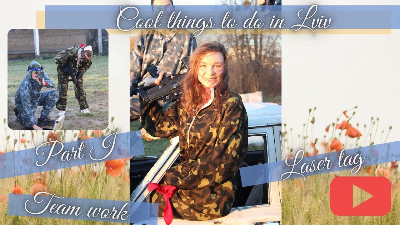 Top fun things to do in Lviv, Ukraine series I Laser Tag - YouTube