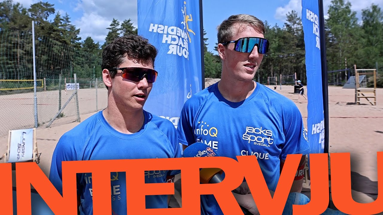 INTERVJU: Anton Andersson och Stefan Andreasson | Swedish Beach Tour ...