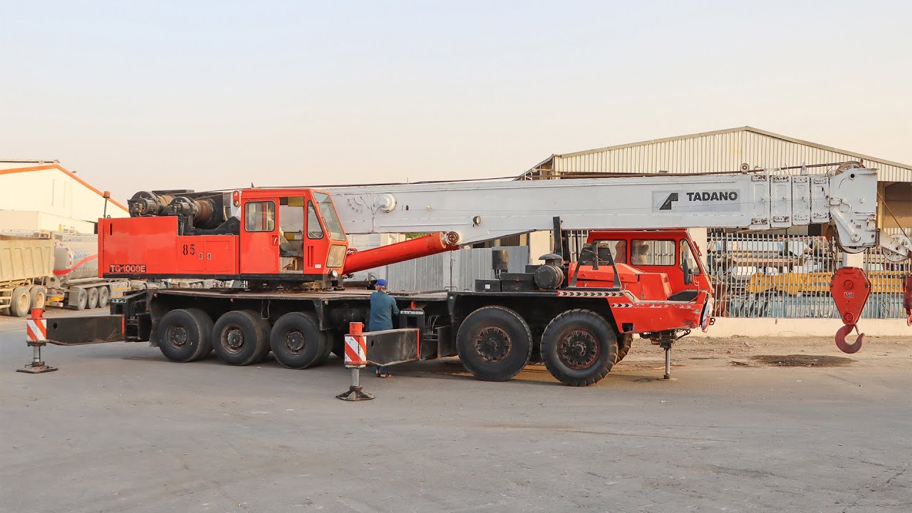 1996 Tadano TG-1000E Truck Crane | P&E Auctions - YouTube