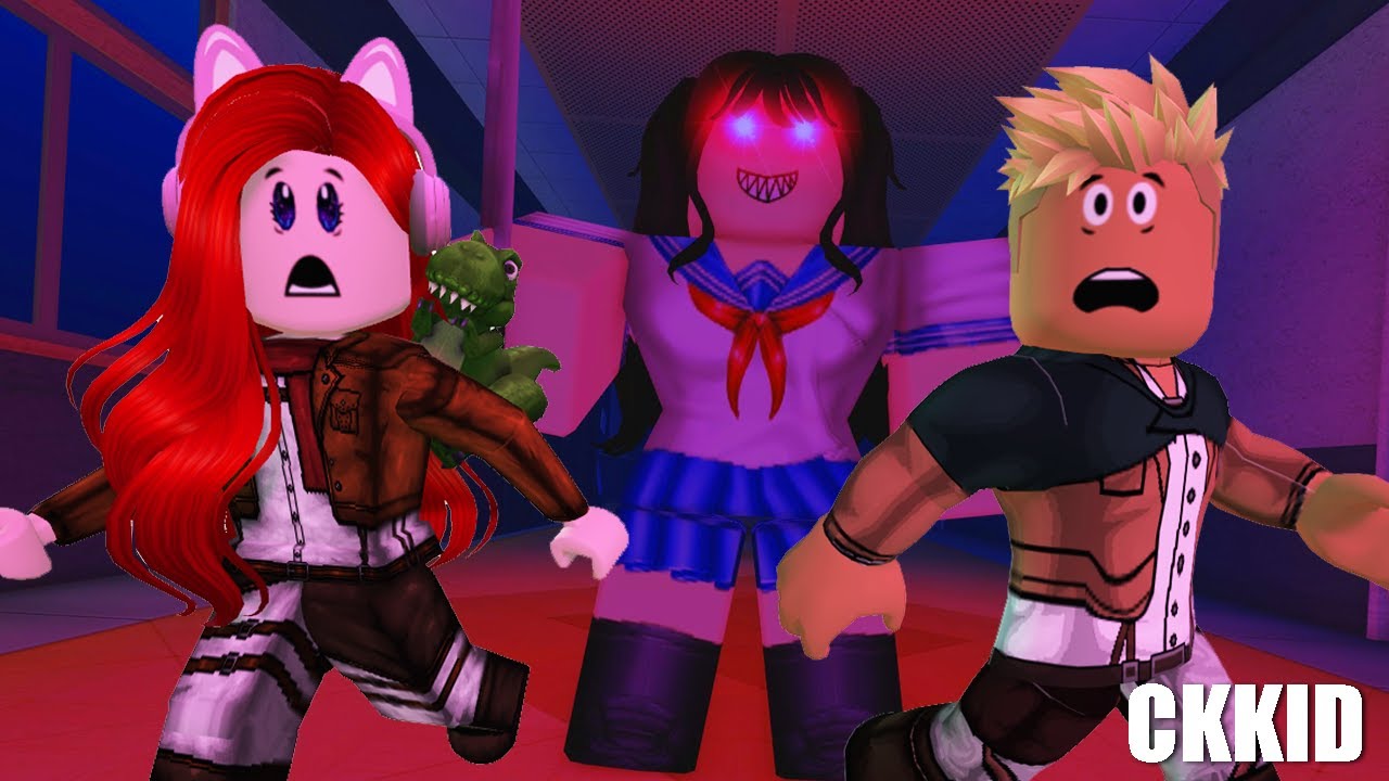 โรงเรียนนี้ผีดุ 👻☠️ | Roblox Surviving Sakura | CKKID - YouTube