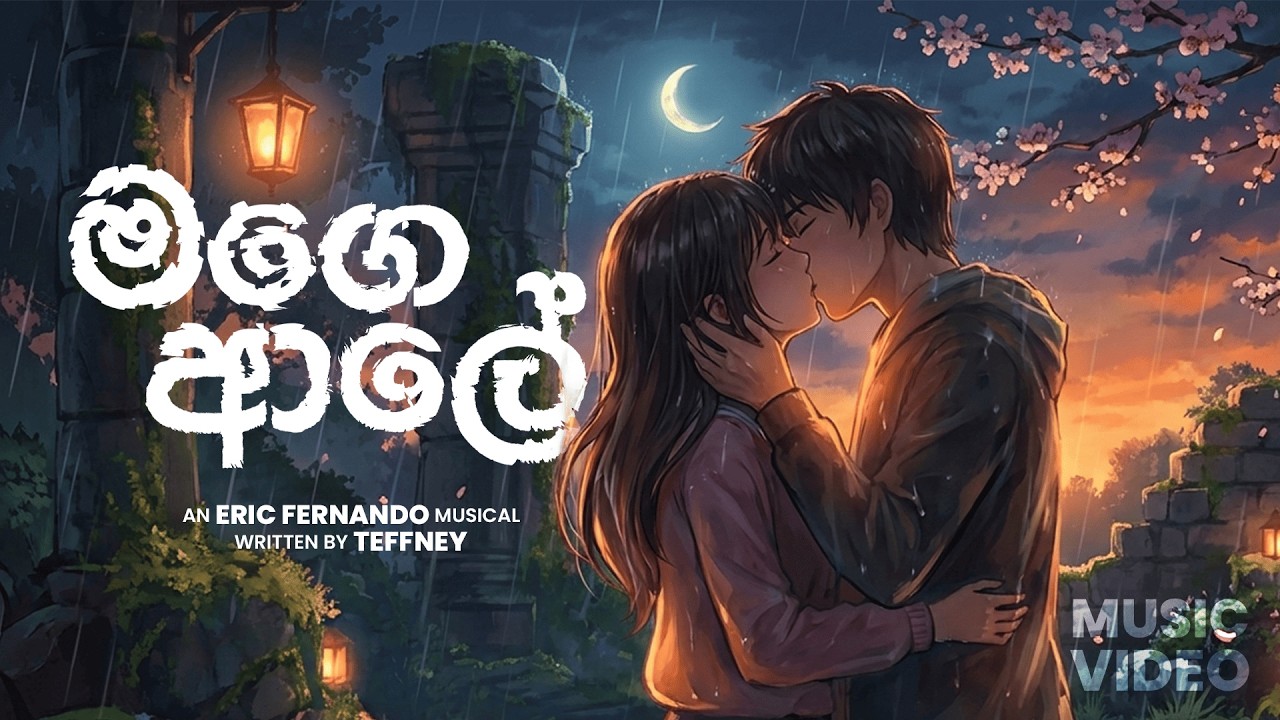 Eric Fernando - මගෙ ආලේ | Mage Aale (Official Lyrical Video) | Teffney ...