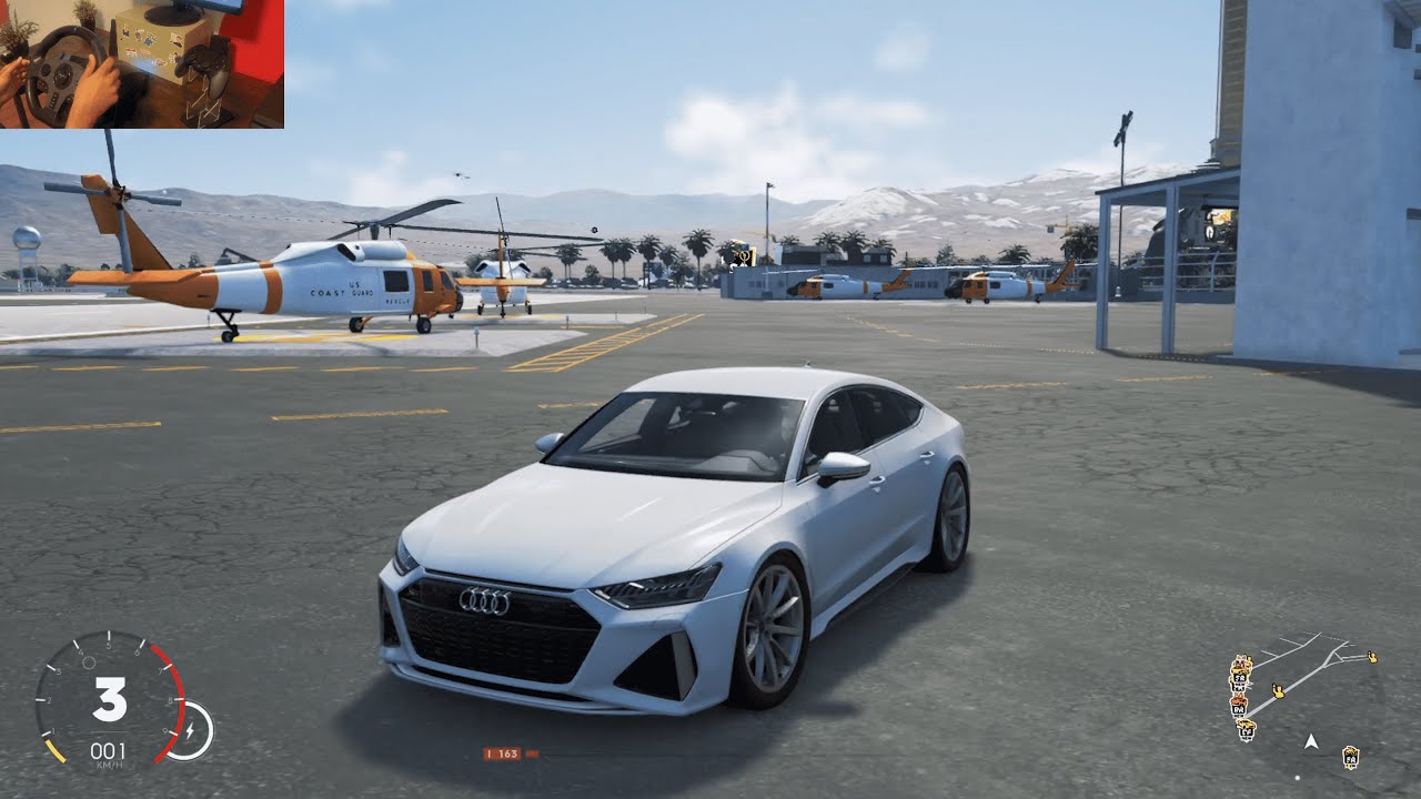 Los Angeles to Las Vegas | Audi RS7 | The Crew 2 | PXN V9 Gameplay ...