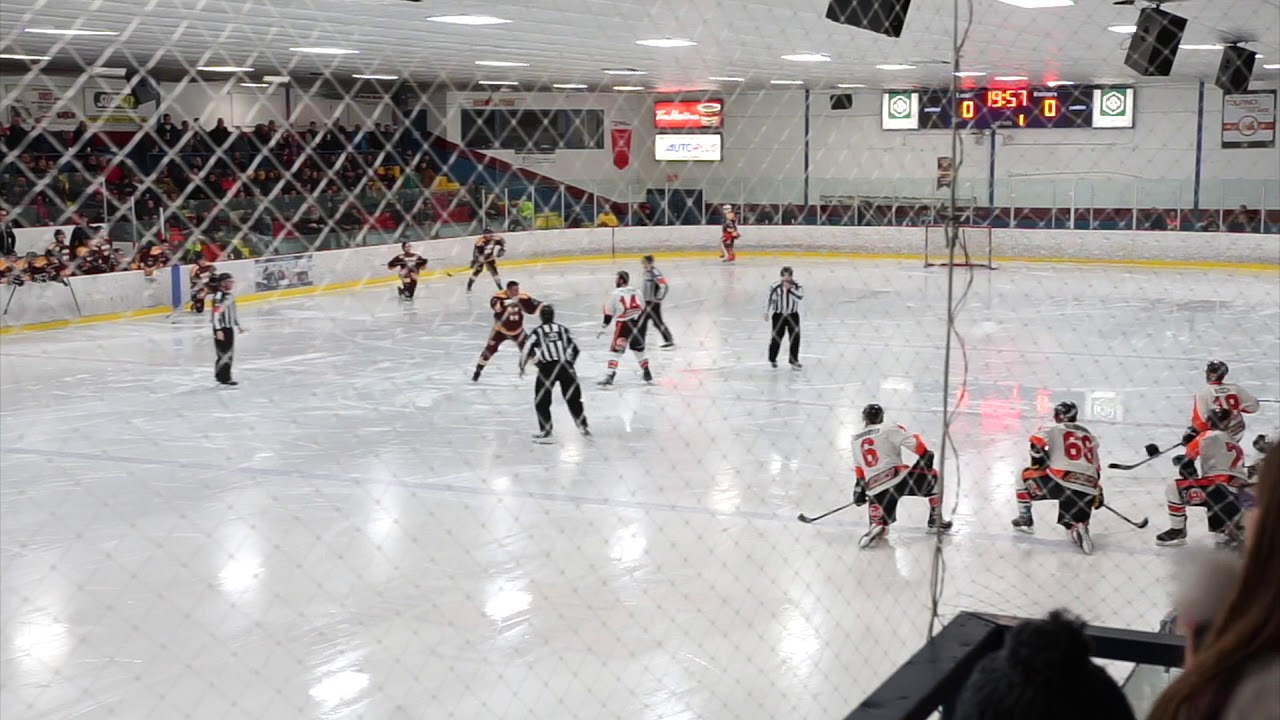 Jeff Picotin (Condor St-Cyrille) vs David Godbout (Maroons Waterloo) 17 ...