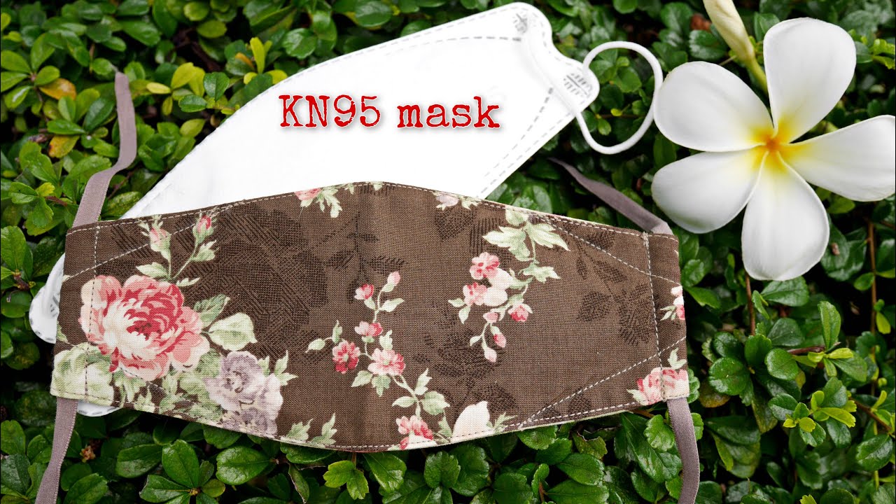 Diy KN95 mask making|kf94 fabric face mask|mask making ideas| kn95マスク ...