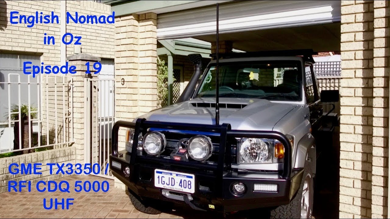 LandCruiser Overland Build _ GME TX3350 / RFI CDQ5000 UHF _ Ep 19 - YouTube