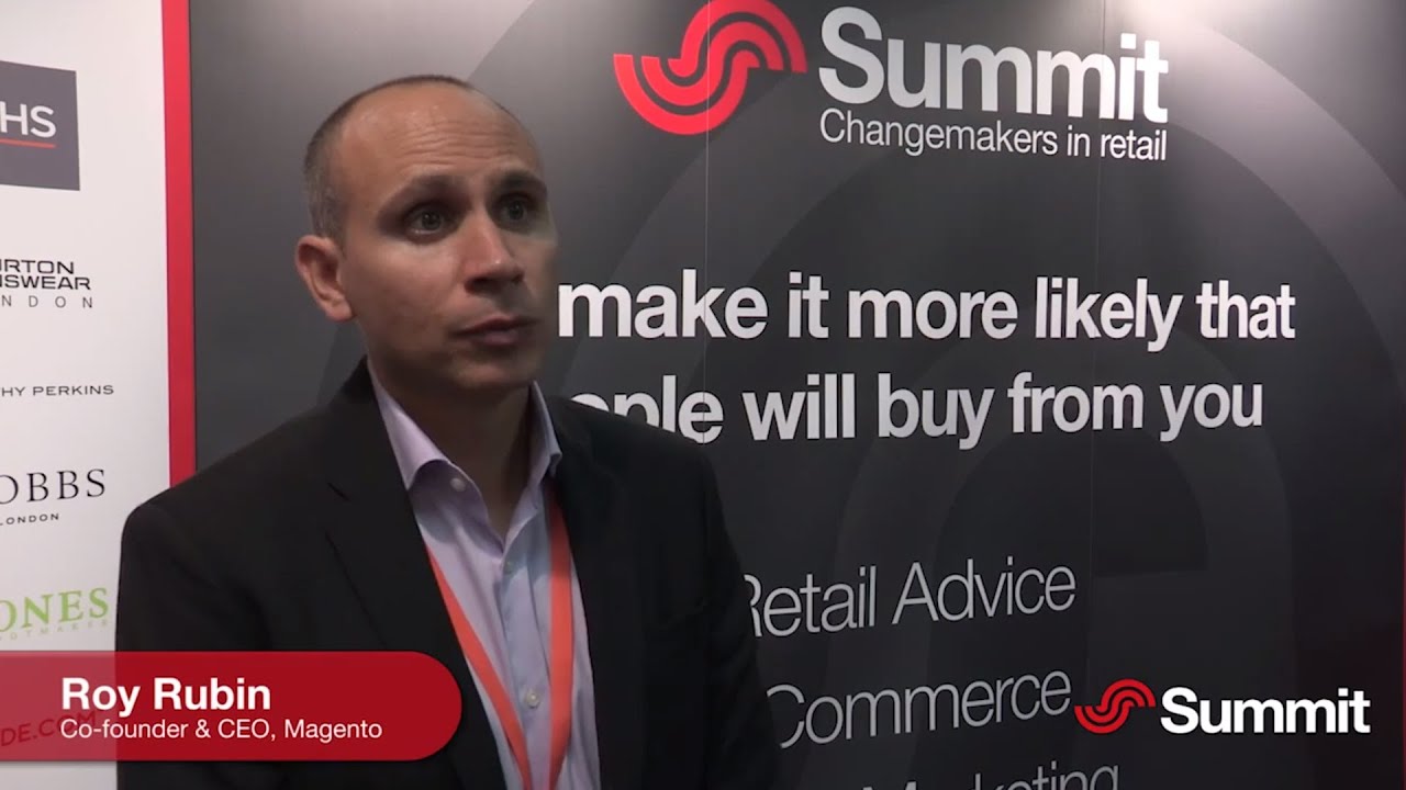 Roy Rubin's Magento target of $50 billion in 2016 - YouTube