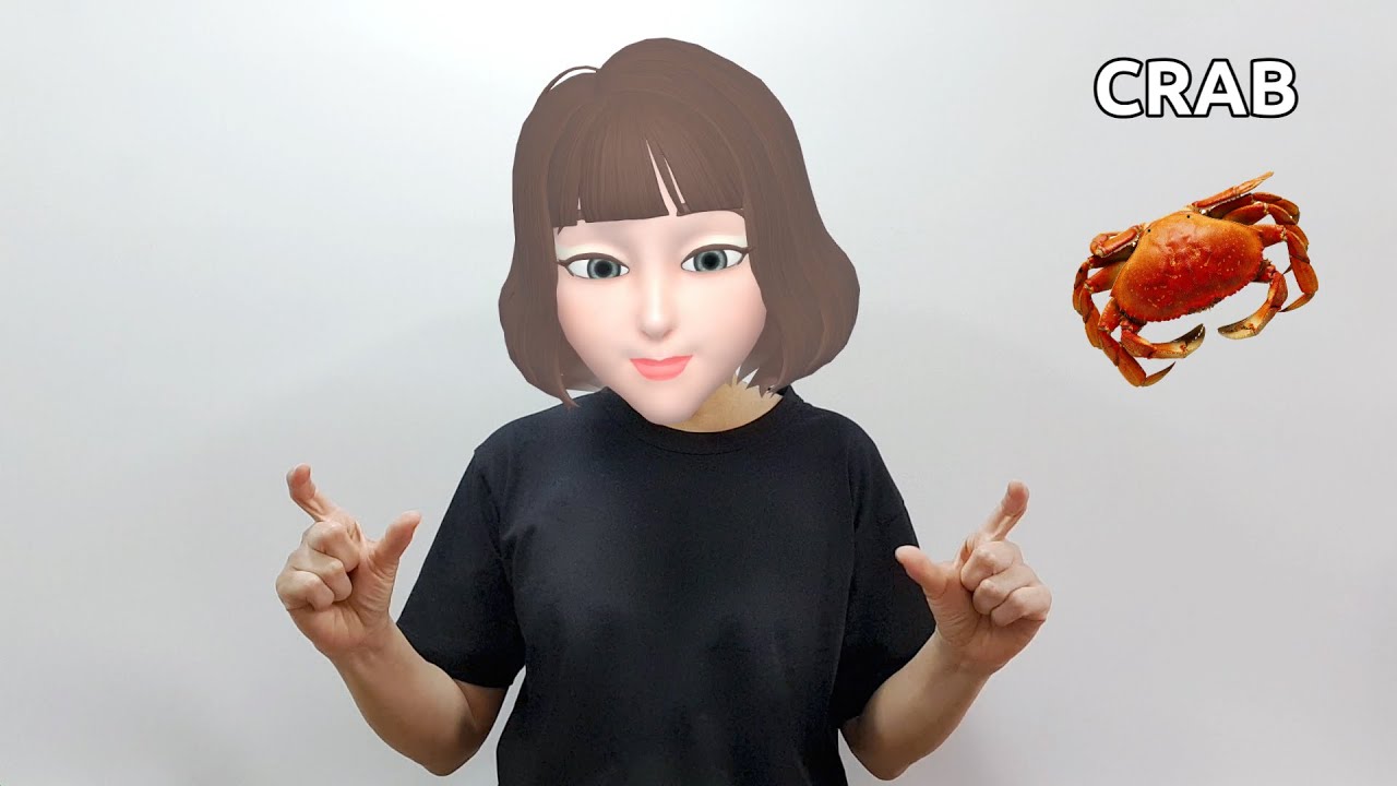 American Sign Language (ASL) Lesson: Crab - YouTube