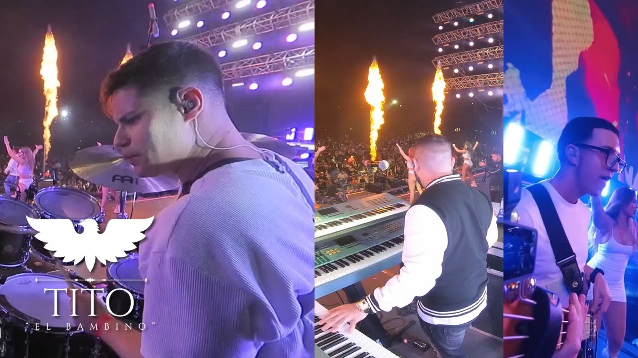 Tito El Bambino - Show Banda (Lima , Perú) - YouTube