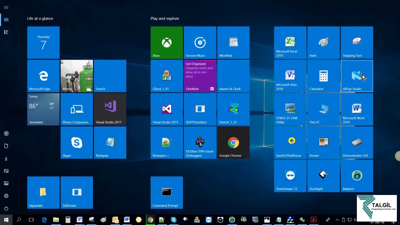 Talgil computing and control - YouTube