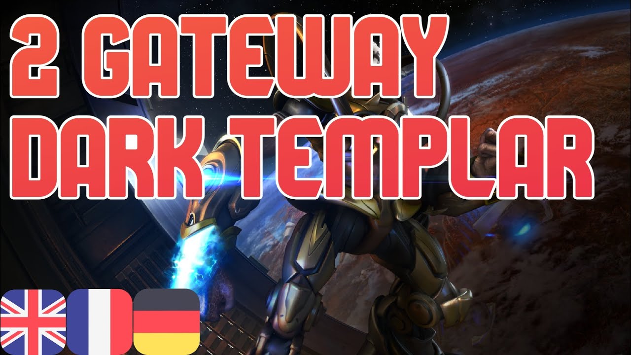 Starcraft Brood War Remastered Protoss vs Protoss - 2 Gateway Dark ...