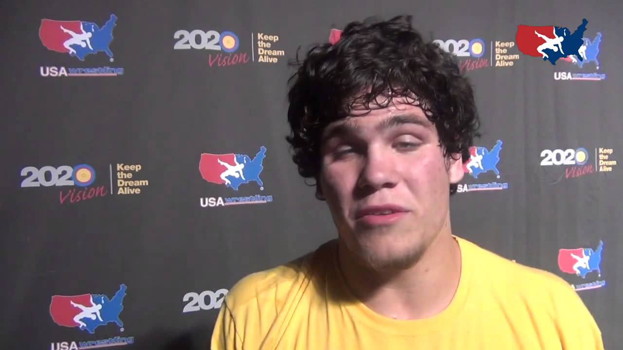 Hunter Ritter wins 2013 Cadet Greco-Roman Nationals - YouTube
