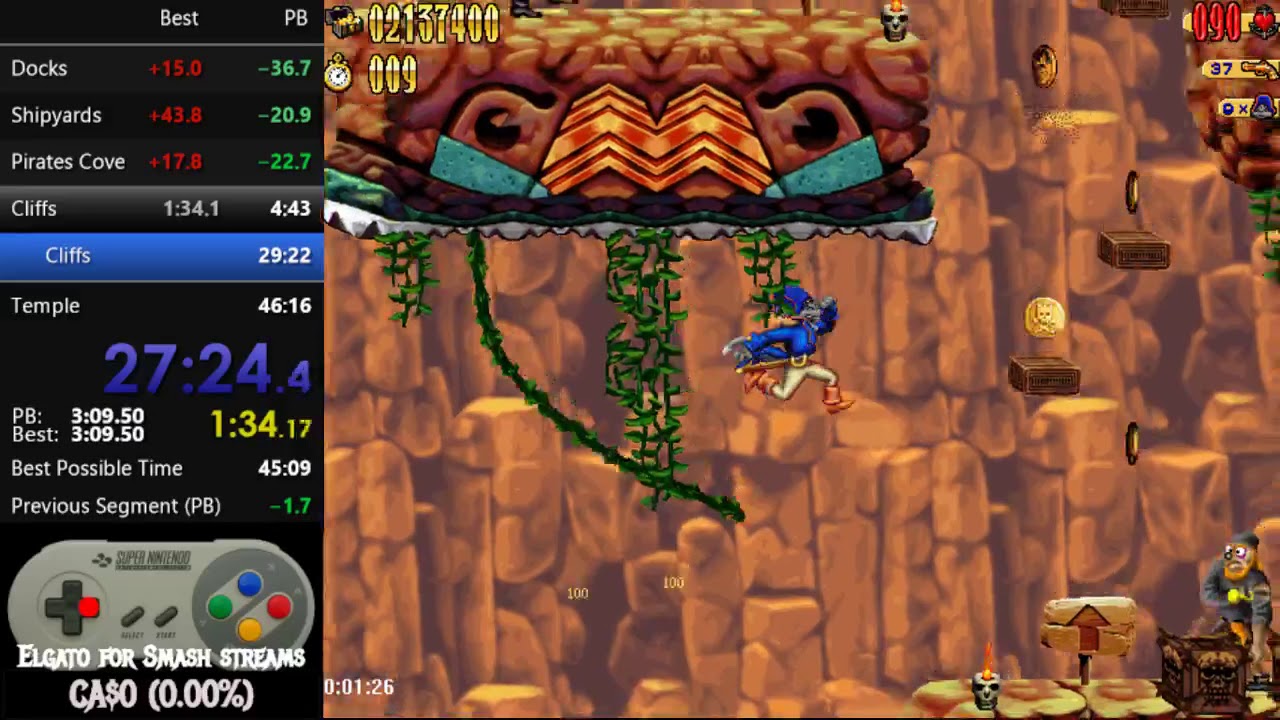 Claw Individual Level runs: Cliffs in 2:58.97 - YouTube