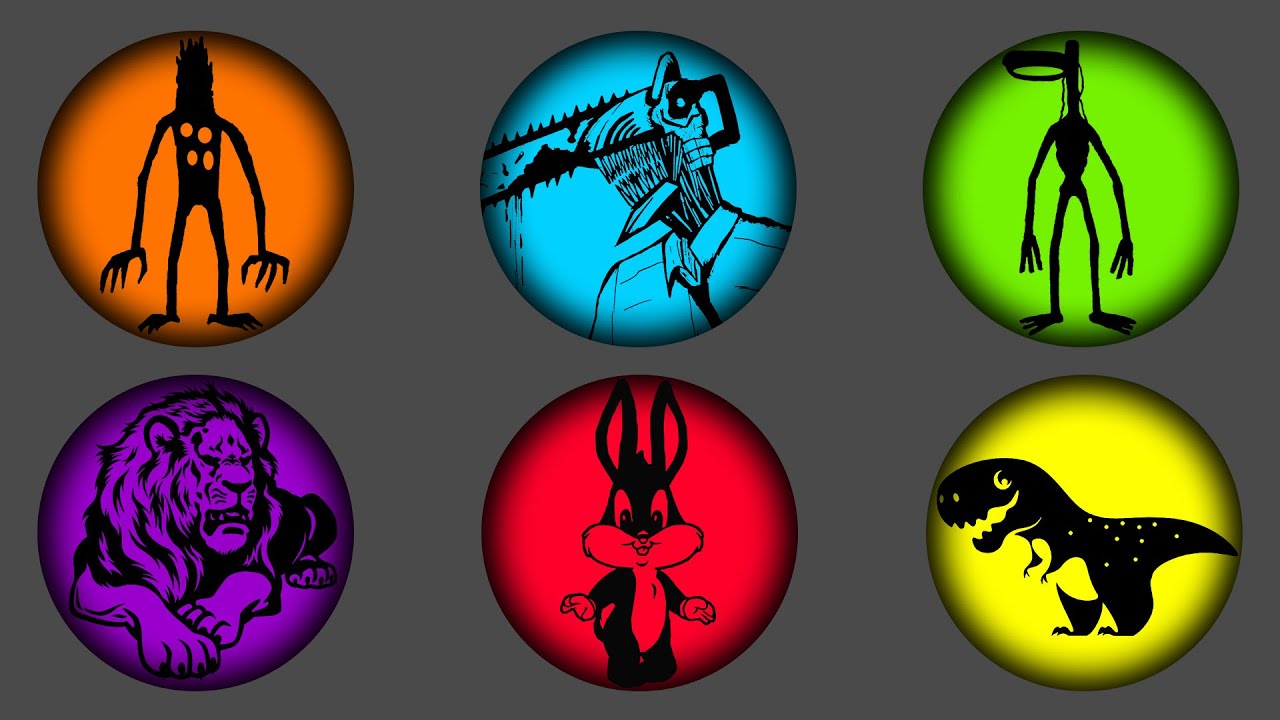 Tebak Gambar : Chainsawman, Dinosaurus, Rabbit, Tiger, Siren Head Kuas ...