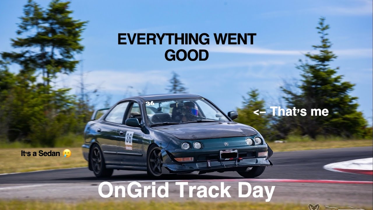 My First Ever Ongrid Track Day in my Integra GSR - YouTube