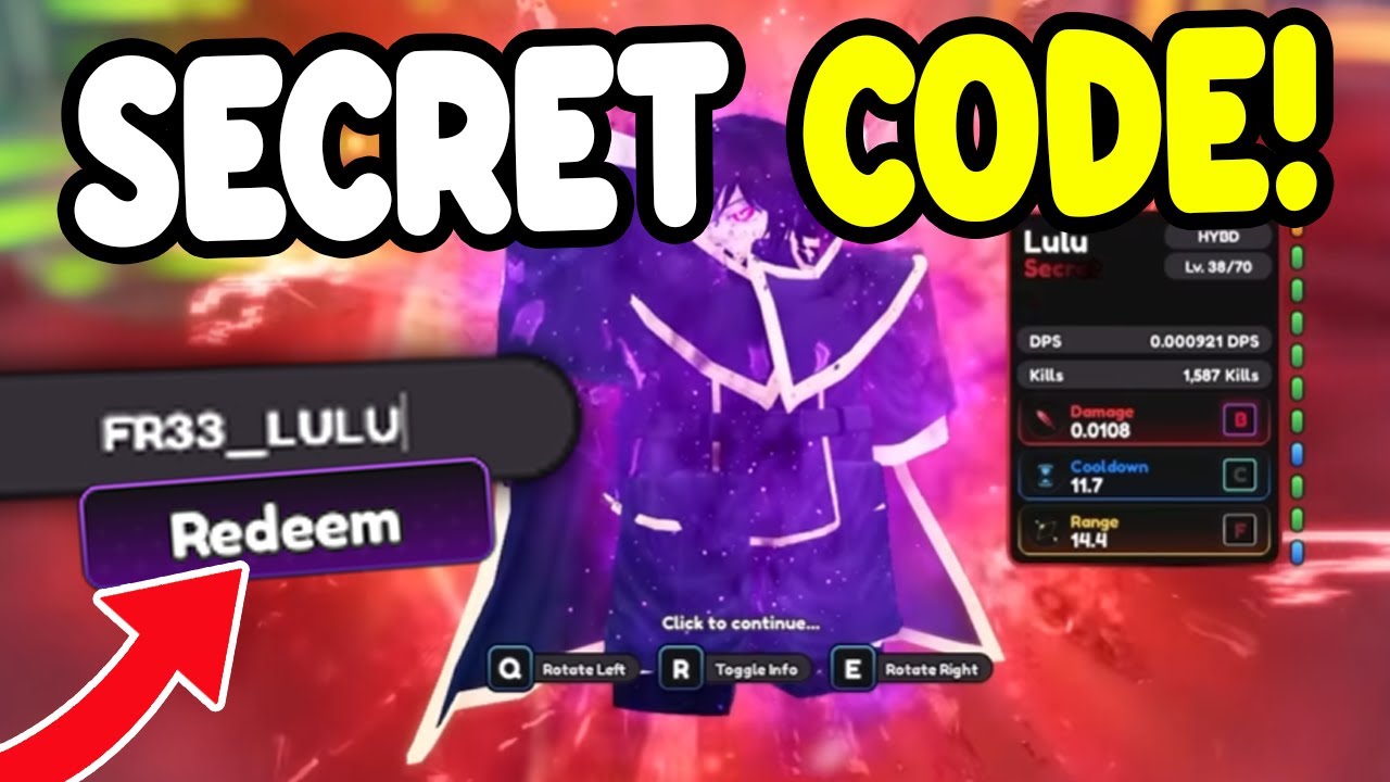 *SECRET CODES* ALL WORKING CODES FOR UNIVERSAL TD! ROBLOX UNIVERSAL ...
