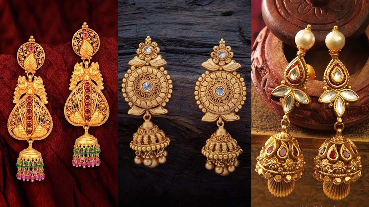Modern Earring Designs | Beautiful Modern Chic Earrings - YouTube