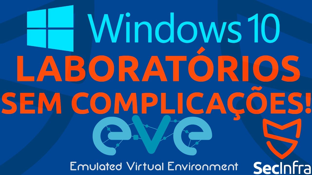 INSTALANDO WINDOWS 10 NO EVE-NG! LABORATORIO SEM COMPLICAÇÃO - YouTube
