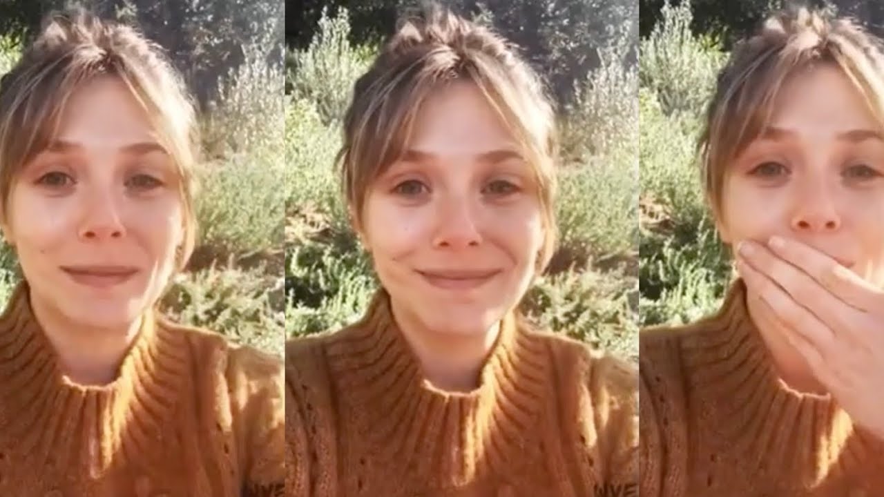 Elizabeth Olsen instagram Q&A - YouTube