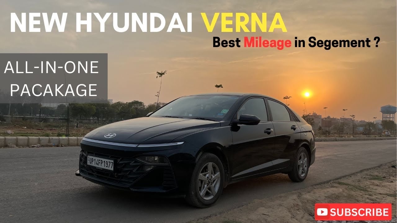 HYUNDAI VERNA || BEST SEDAN IN SEGMENT ?? MILEAGE & COMFORT ?? IS VERNA ...