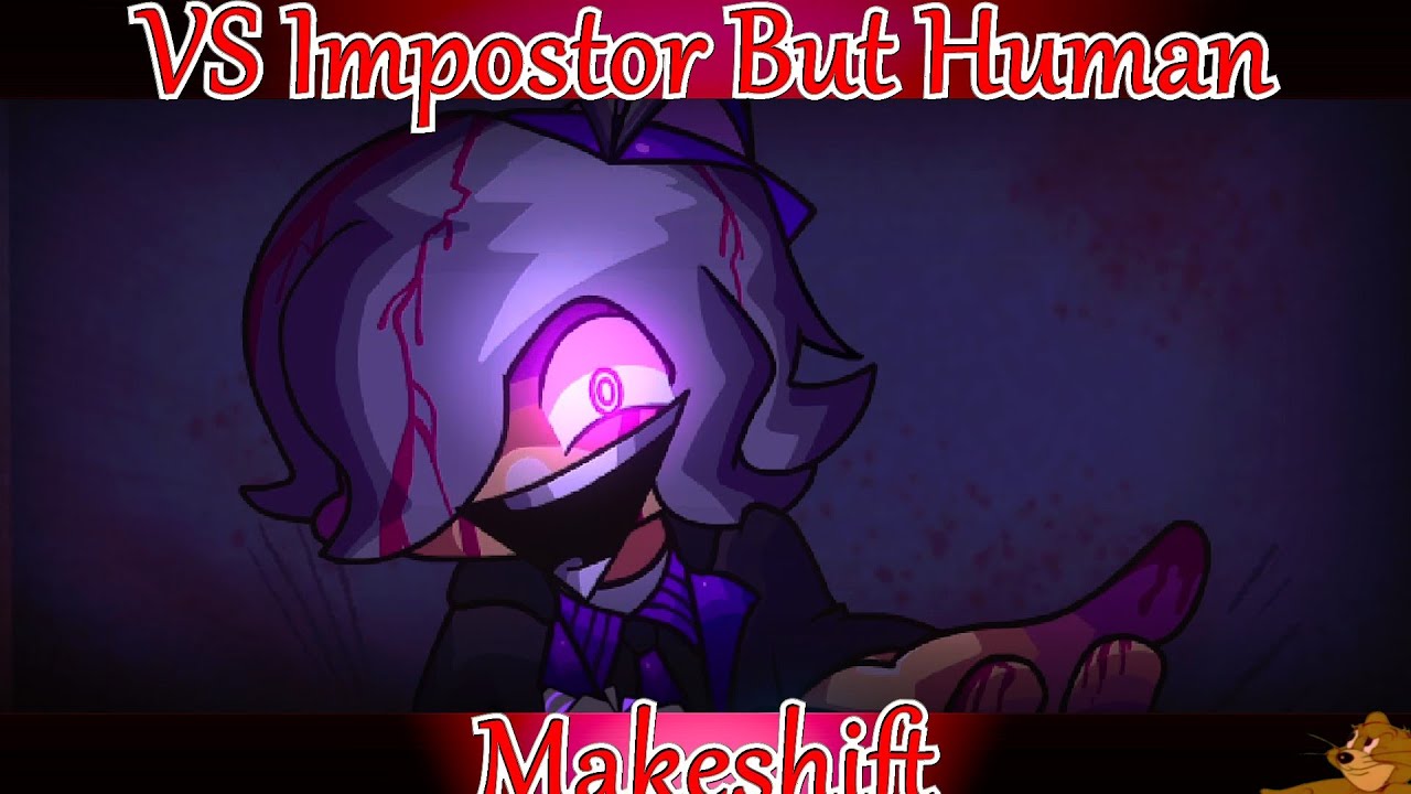 Friday Night Funkin' VS Impostor But Human (Among Us x FNF Mod) - Gray ...