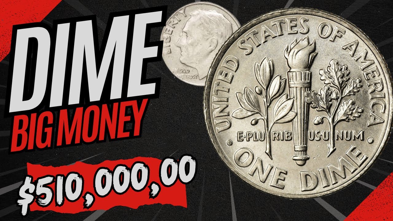MOST VALUABLE AMERICAN HOLY GRAIL DIME COIN WORTH JUST IMAGINED THAT ...