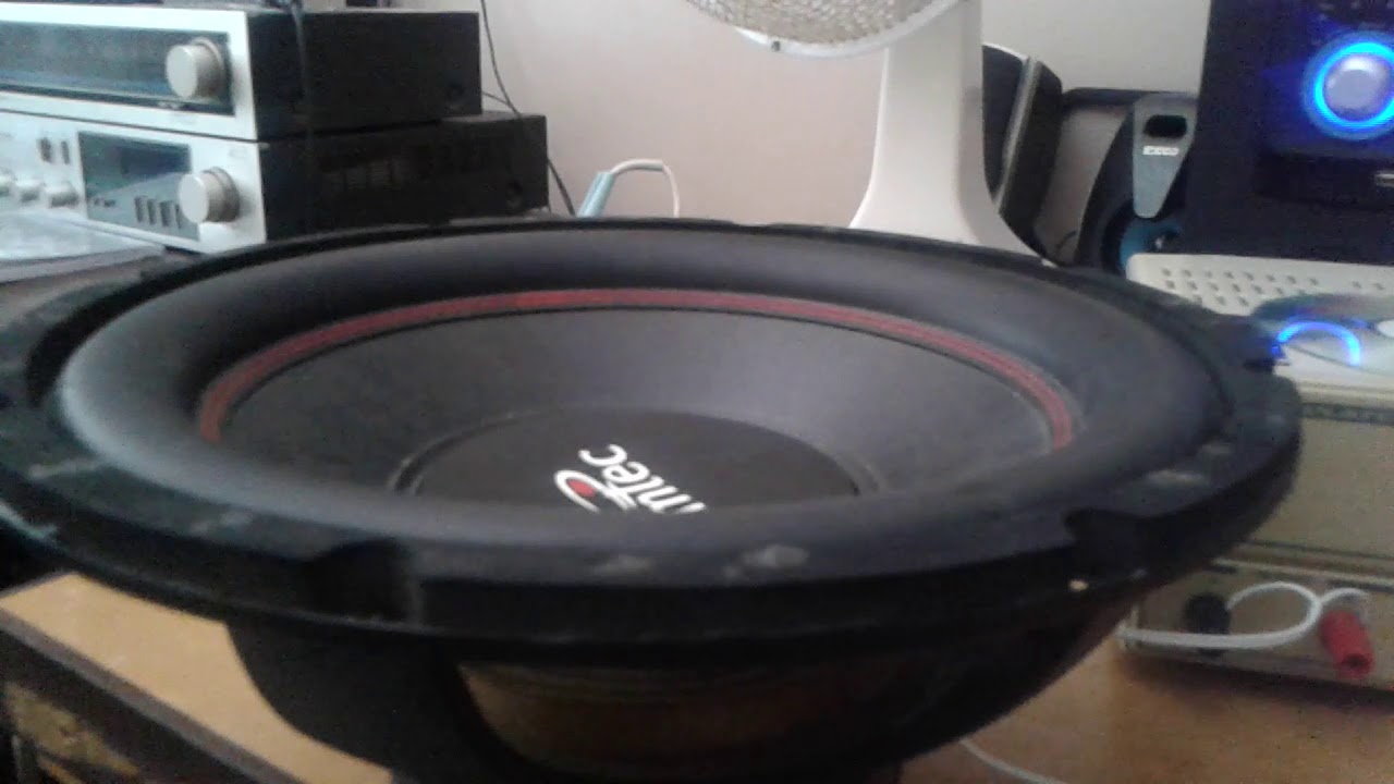 Camtec CT-12 600W Subwoofer - YouTube