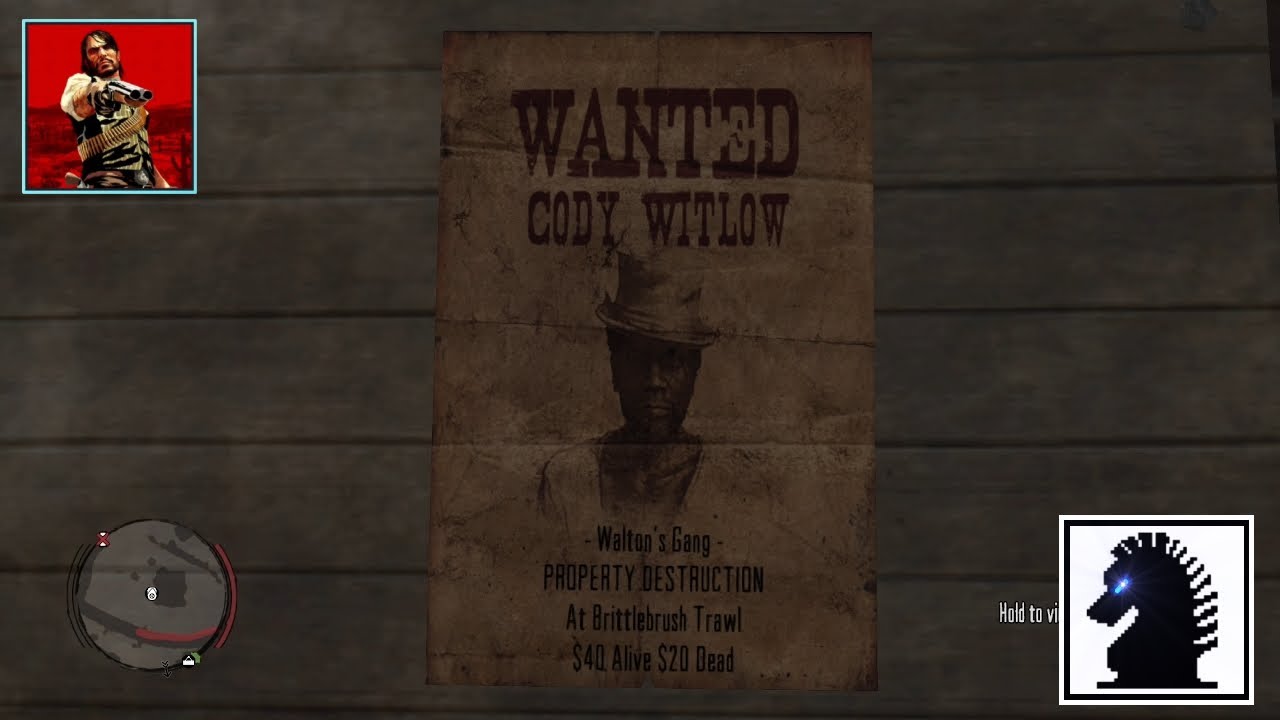 NS Red Dead Redemption - #49: WANTED: Cody Witlow - YouTube