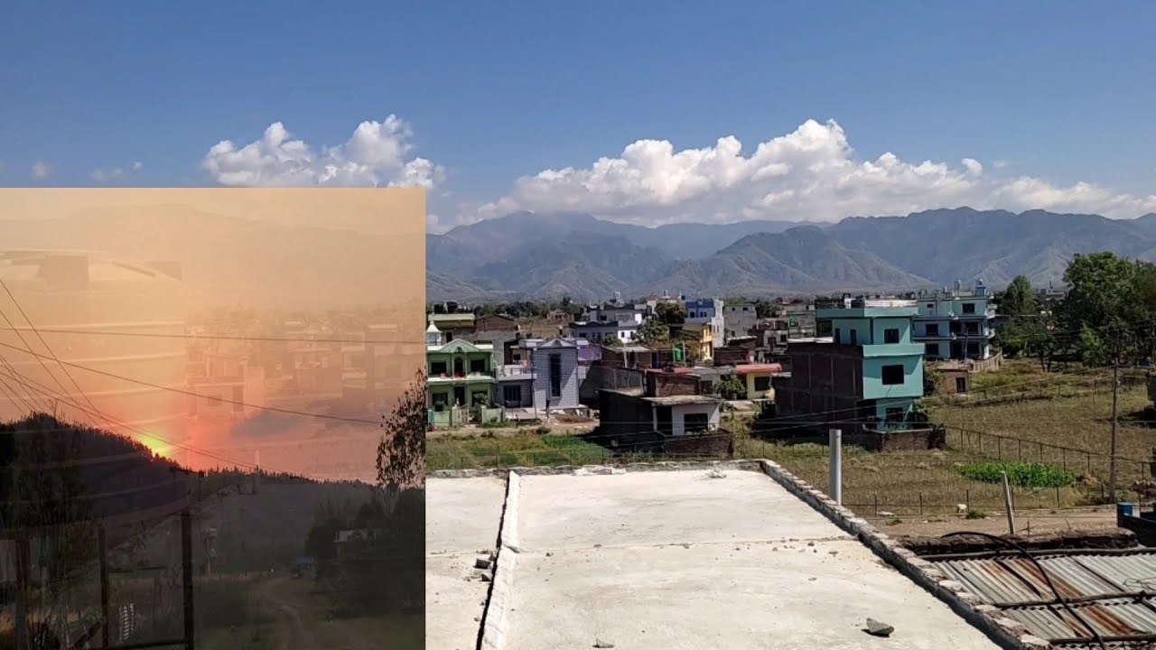 Beauty of Dang Nepal ️🇳🇵!! with Beautiful Sunset🌞!! - YouTube