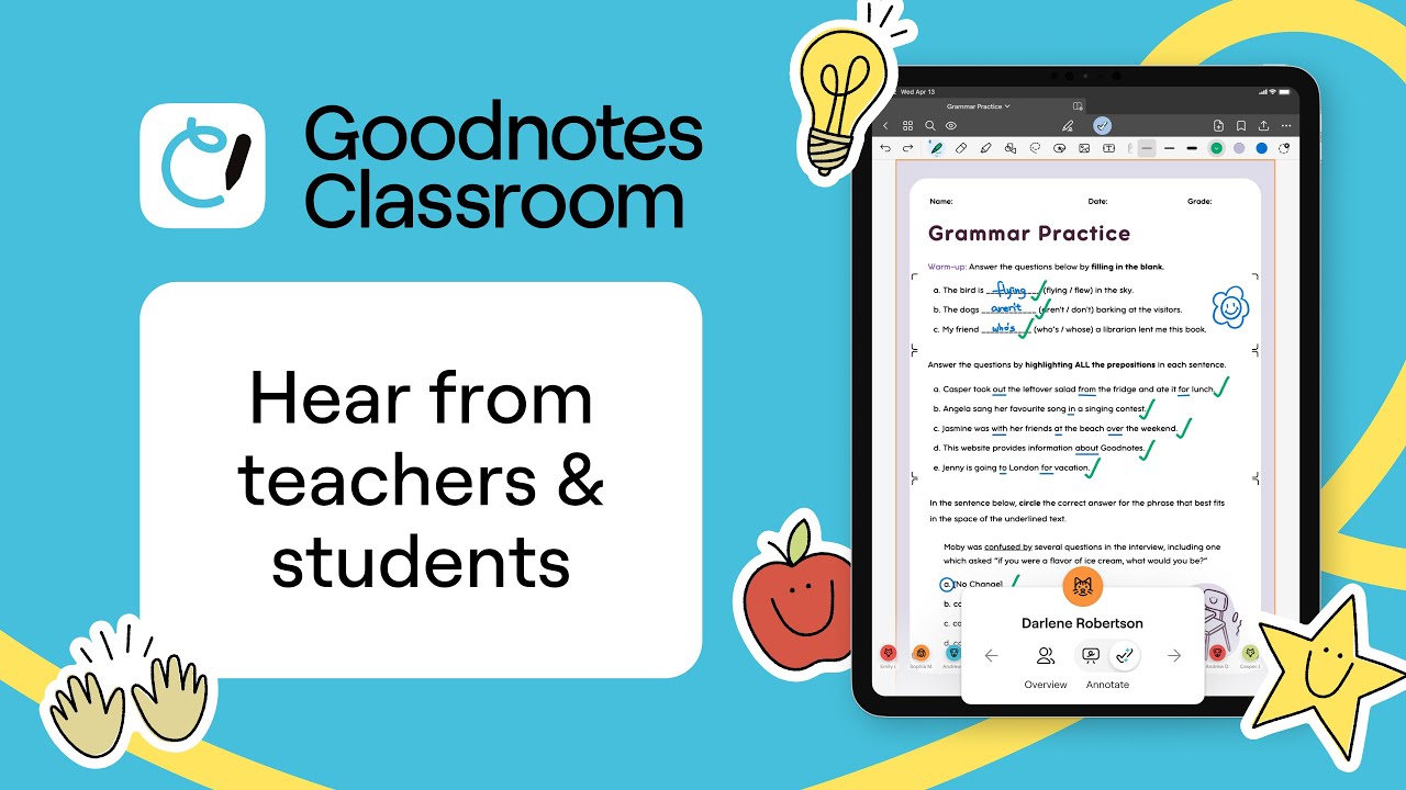 How Teachers Are Transforming Education With Goodnotes Classroom - YouTube