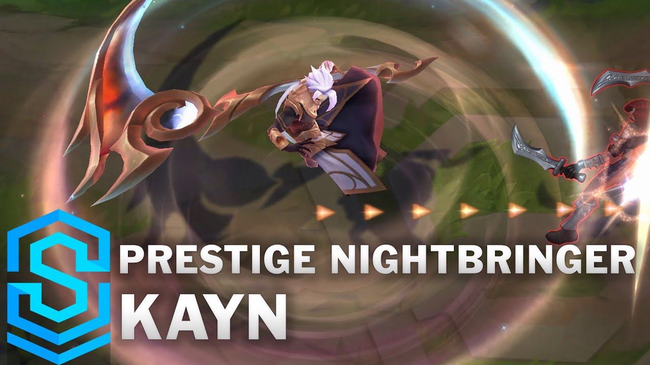 Prestige Nightbringer Kayn Skin Spotlight Pre Release League Of Legends Tryhardcz