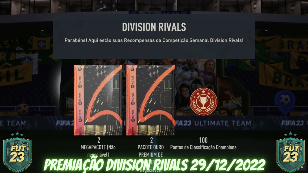 FIFA 23 | PREMIAÇÃO DIVISION RIVALS 29/12/2022 || FUTFIFA || - YouTube