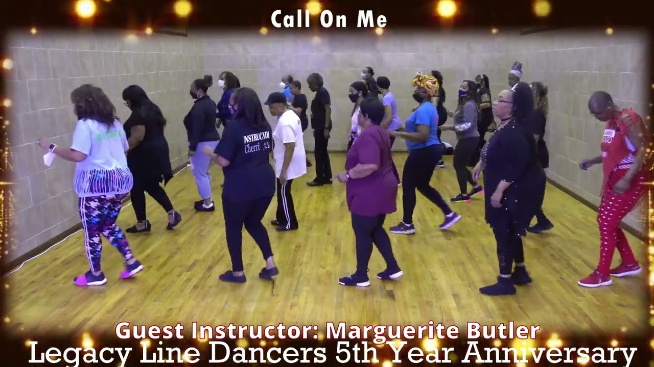 Call On Me Line Dance - YouTube