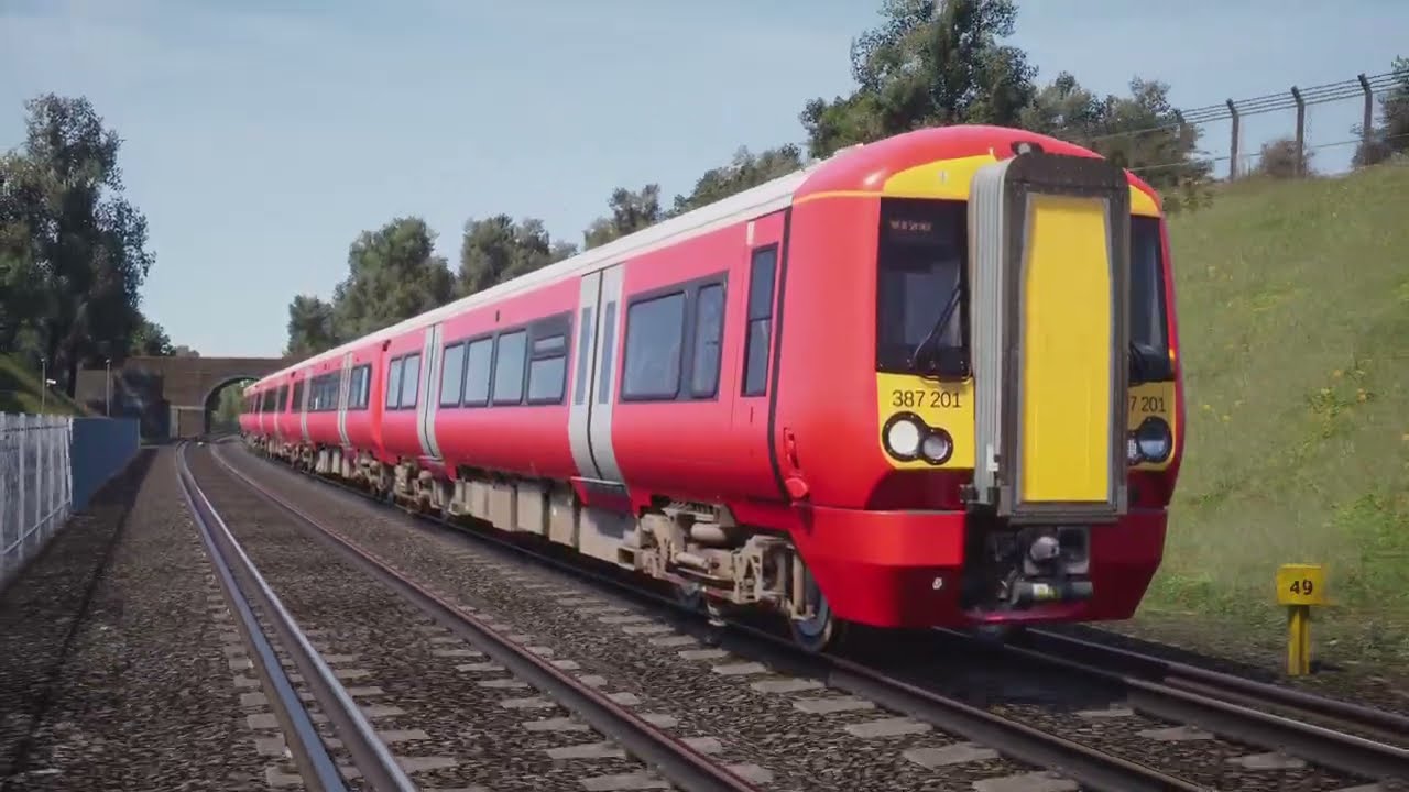 Debranded Class 387 | Train Sim World 3 - YouTube